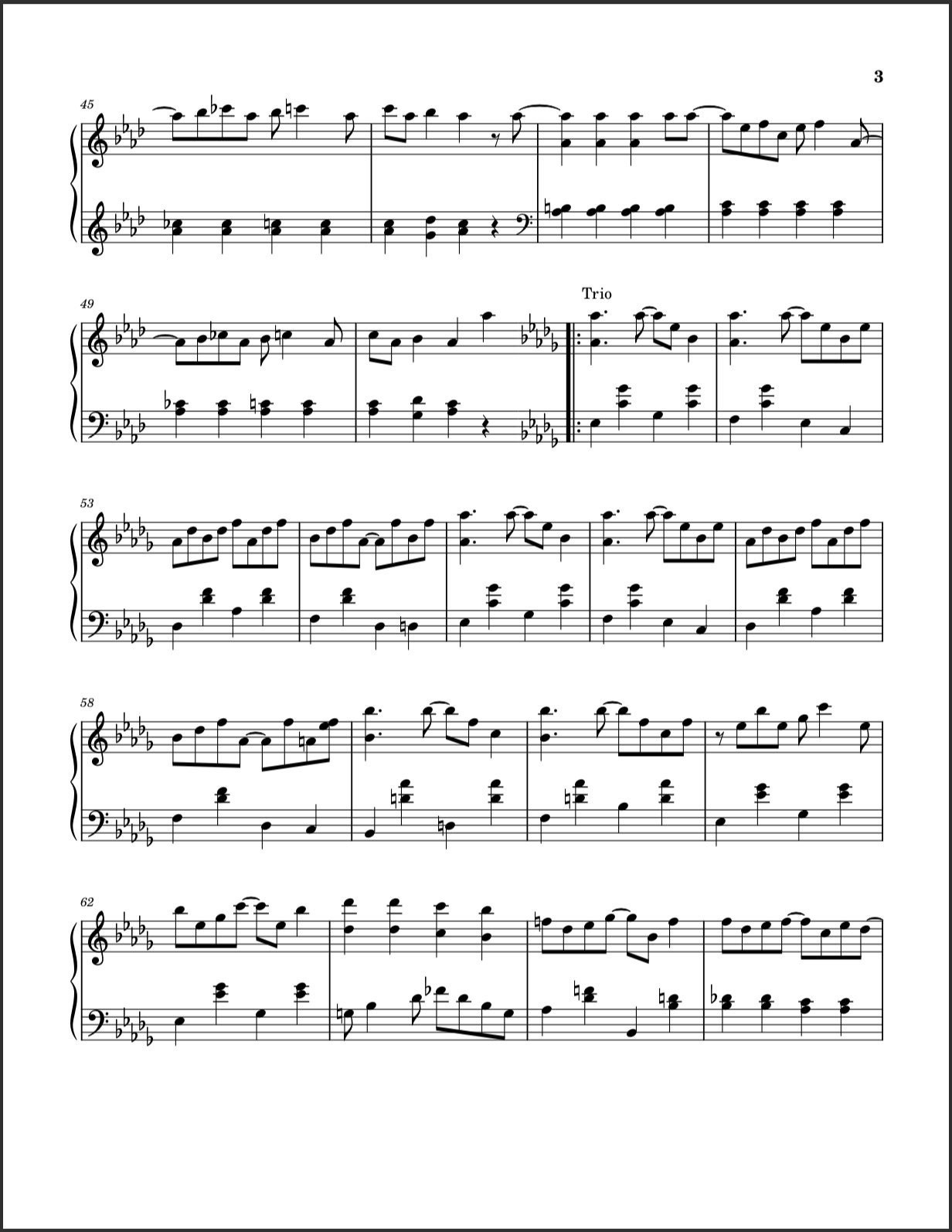 SIMPLIFIED Maple Leaf Rag | Ragtime Piano Sheet Music - Printable PDF ...