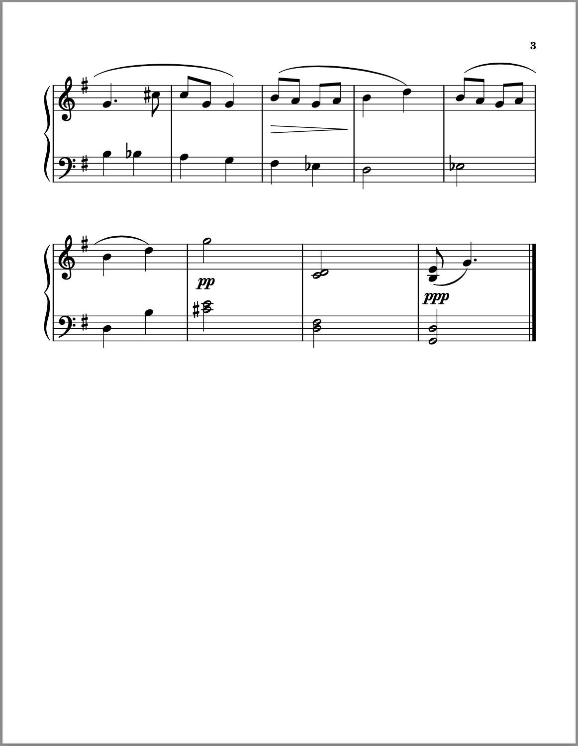 SIMPLIFIED to a Wild Rose | Easy Piano Sheet Music - Printable PDF - Etsy