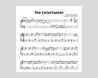 SIMPLIFIED Spinning Song | Easy Piano Sheet Music - Printable PDF - Etsy