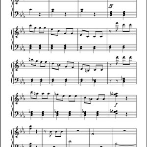 SIMPLIFIED Symphony No. 5 in C Minor | Easy Beethoven Piano Sheet Music ...