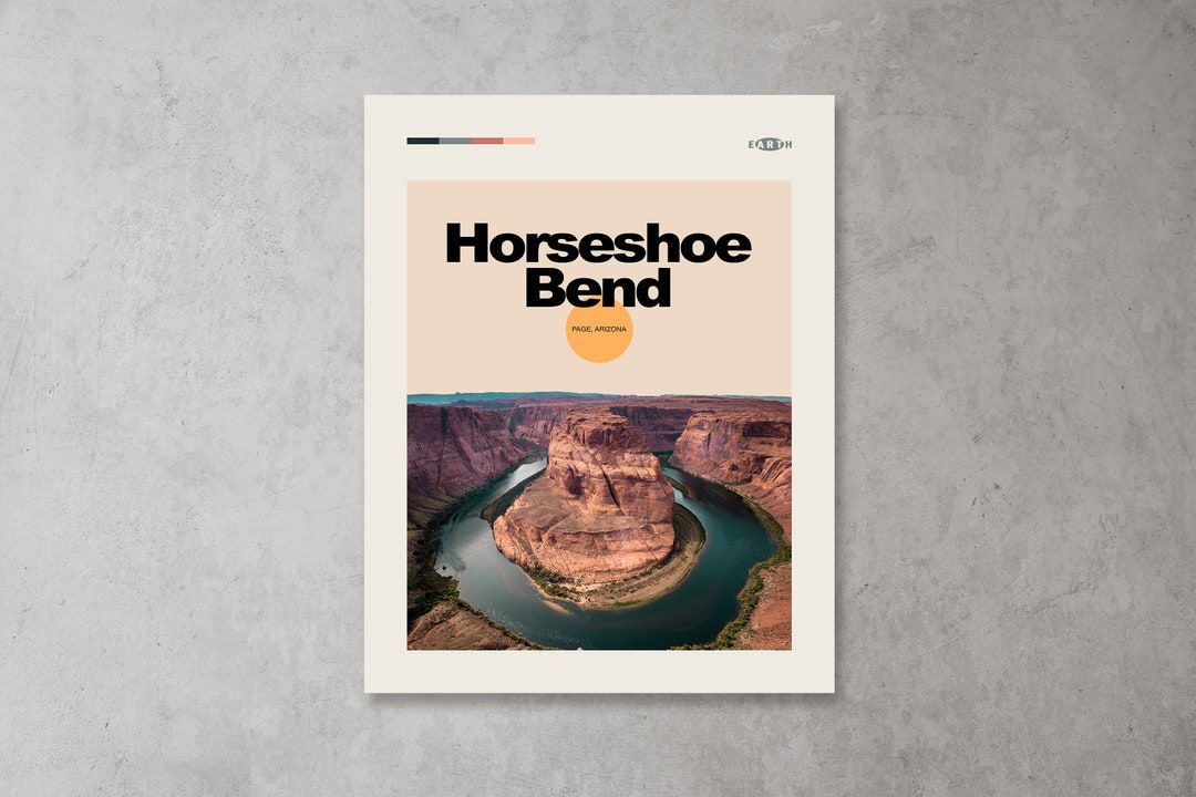 Horseshoe Bend [DIGITAL DOWNLOADS] Poster | Arizona | Beautiful ...