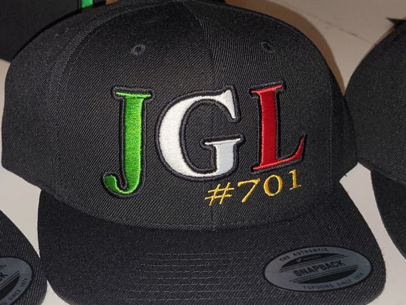 JGL on a Snapback Hat. - Etsy