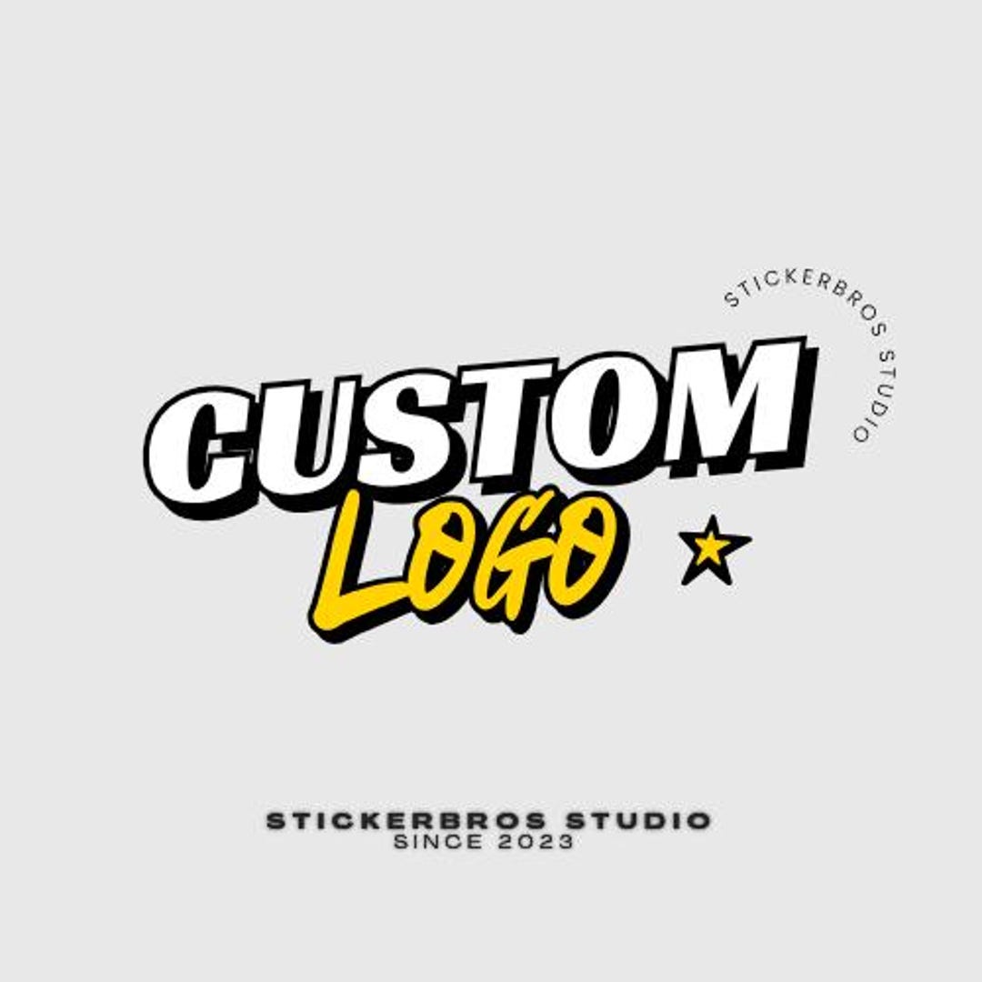 Custom Logo Vinyl Decal Business Company Logo Decal Sticker, Car Truck ...