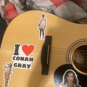 Conan Gray Sticker Pack 4 Piece | Christmas Gift for Conan Gray Fans ...