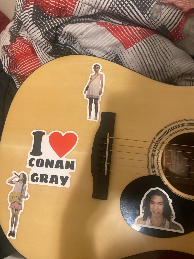 Conan Gray Sticker Pack 4 Piece Christmas Gift for Conan - Etsy