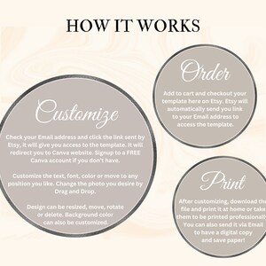 Editable Funeral Greenery Leaf Program Template Celebrating the Life of ...