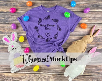 Gildan 5000 Mockup, Irish Green Gildan 5000, Wood Background Mock Up ...