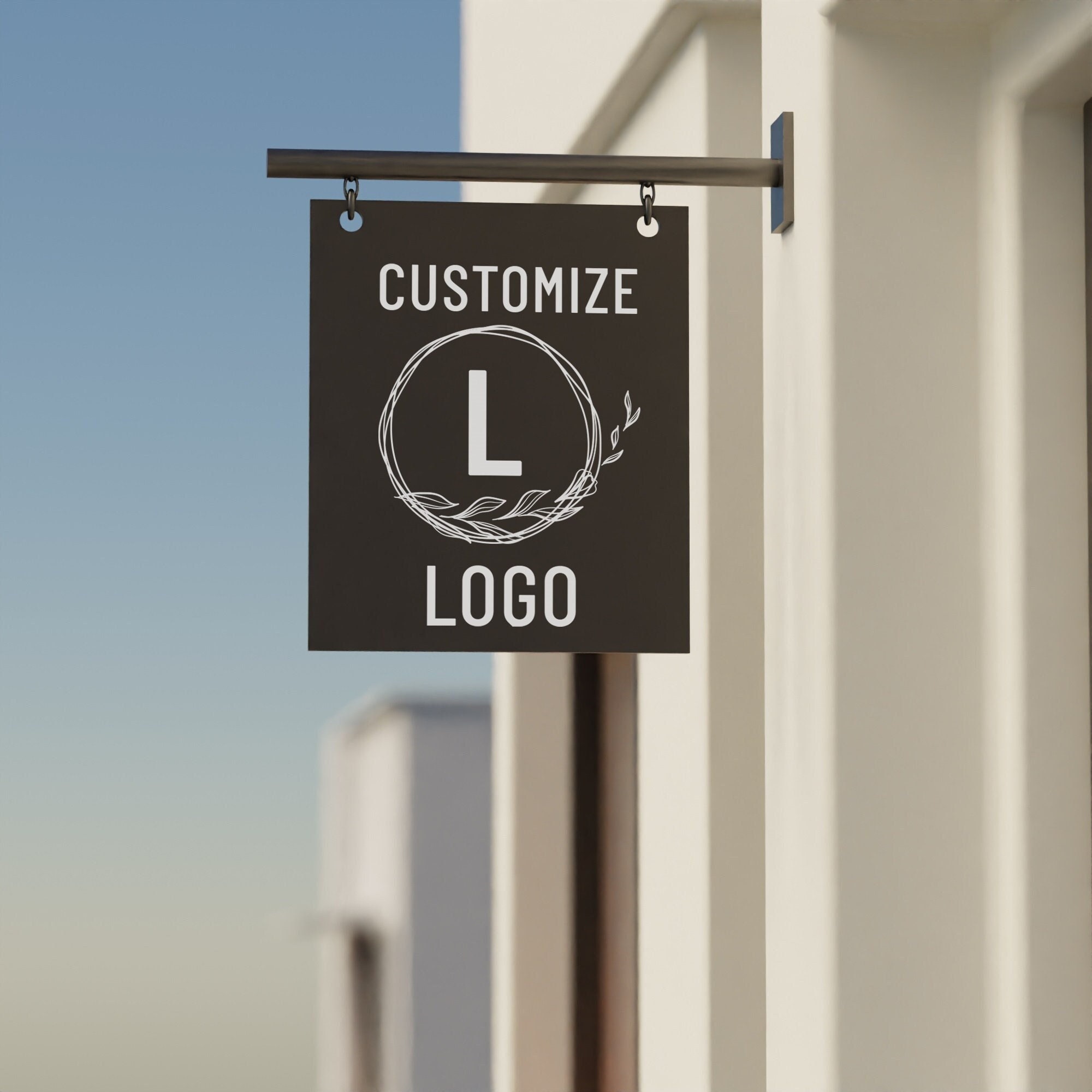 Large Building Mounted Blade Sign