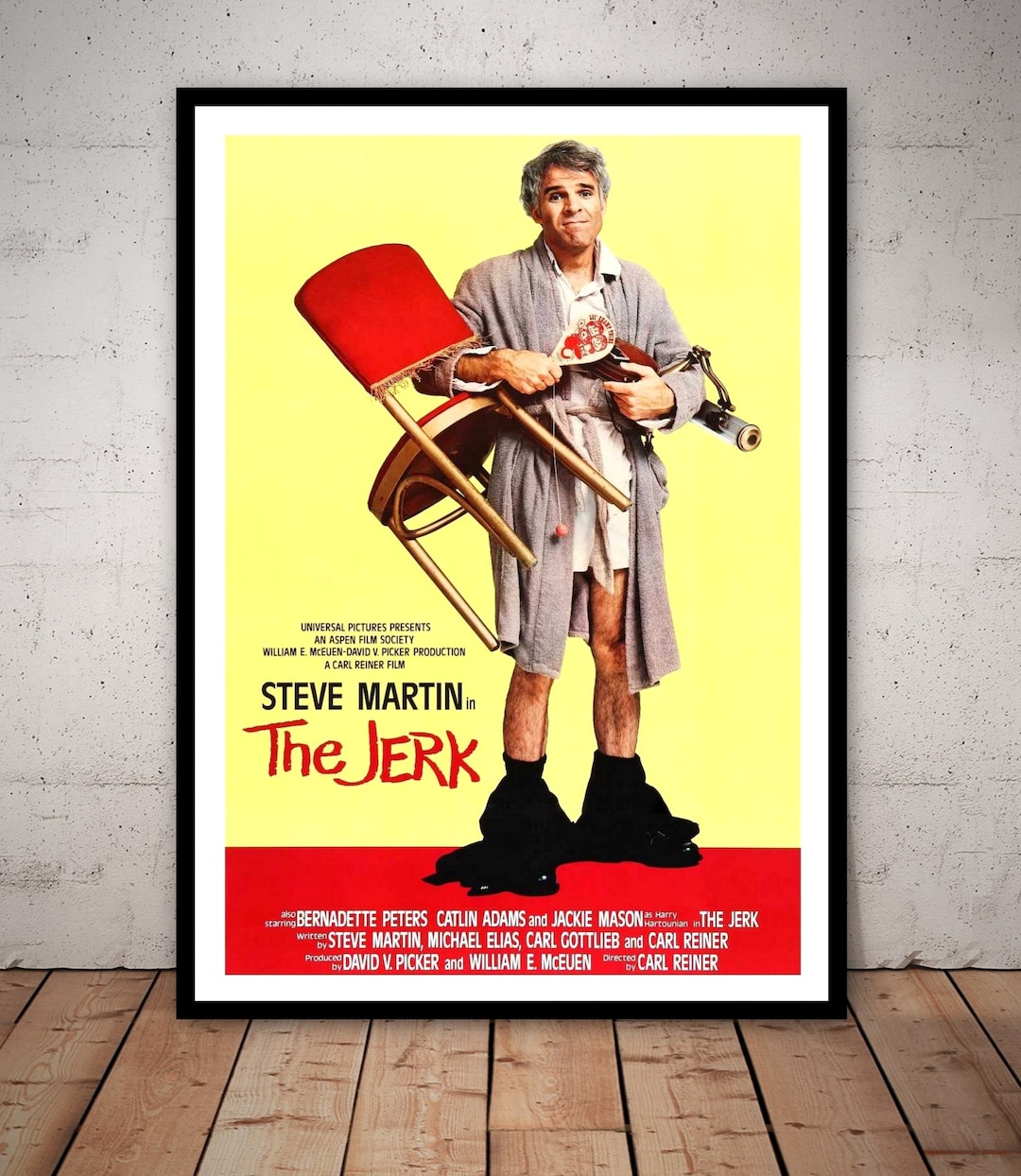 The Jerk - Steve Martin - 1979 - Movie Classic - Poster - Digital ...