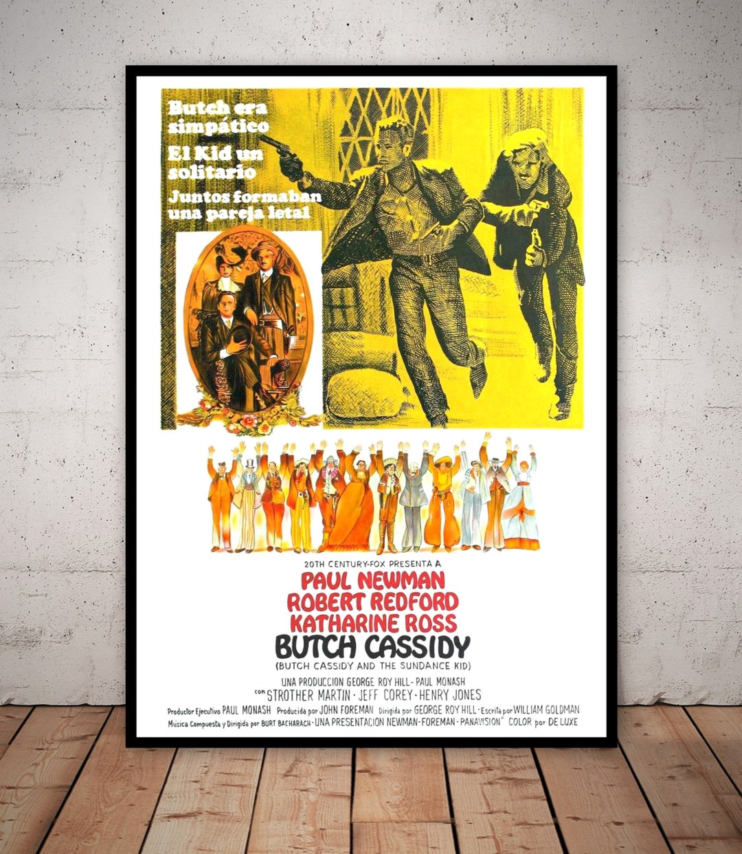 Butch Cassidy and the Sundance Kid - Movie Classic - Poster - Digital ...