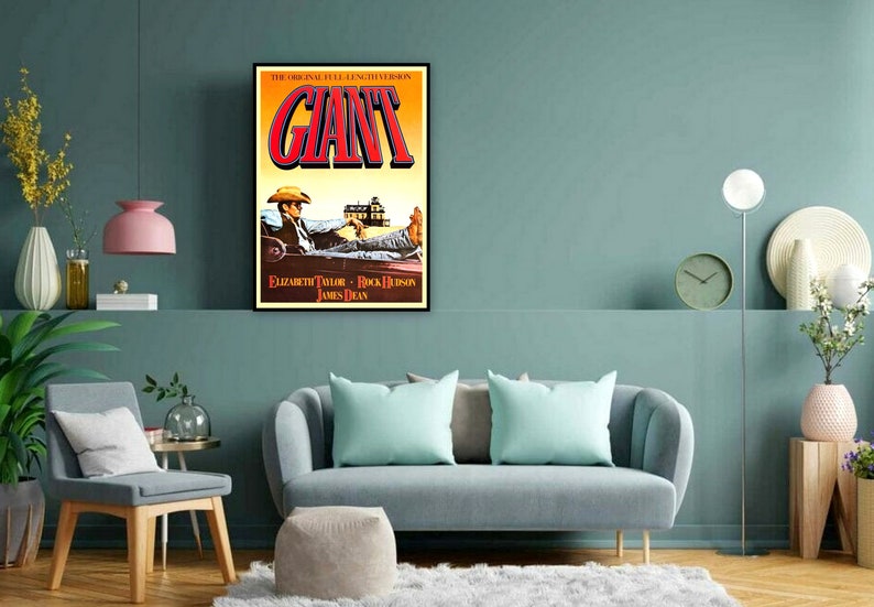Giant - James Dean - Movie Poster - Digital Download - Printable Art - Etsy