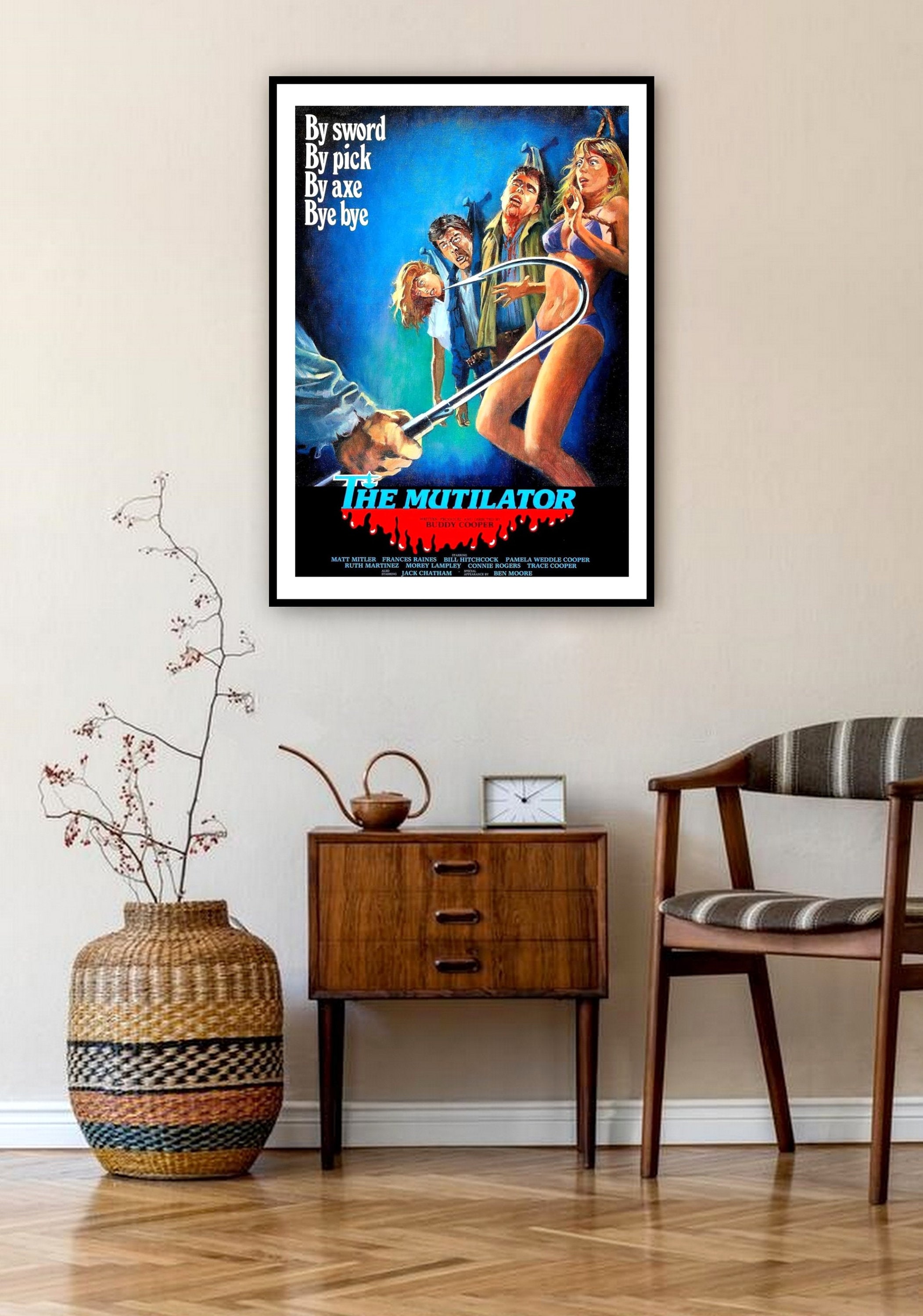 The Mutilator - Retro Horror Film - Poster - Digital Download - Etsy