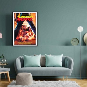 The Slumber Party Massacre - Retro Horror Movie - Poster - Digital ...