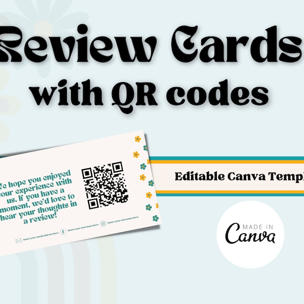 Leave a Review Card - Etsy
