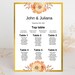 Editable Wedding Table Plan Template Printable Seating Plan DIY Table ...