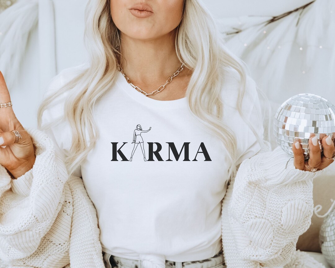 Taylor Swiftie Merch, Karma Shirt, Taylor Swiftie Merch Tshirt ...
