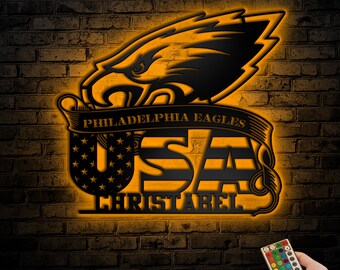 Philadelphia Eagles Neon Sign - Etsy