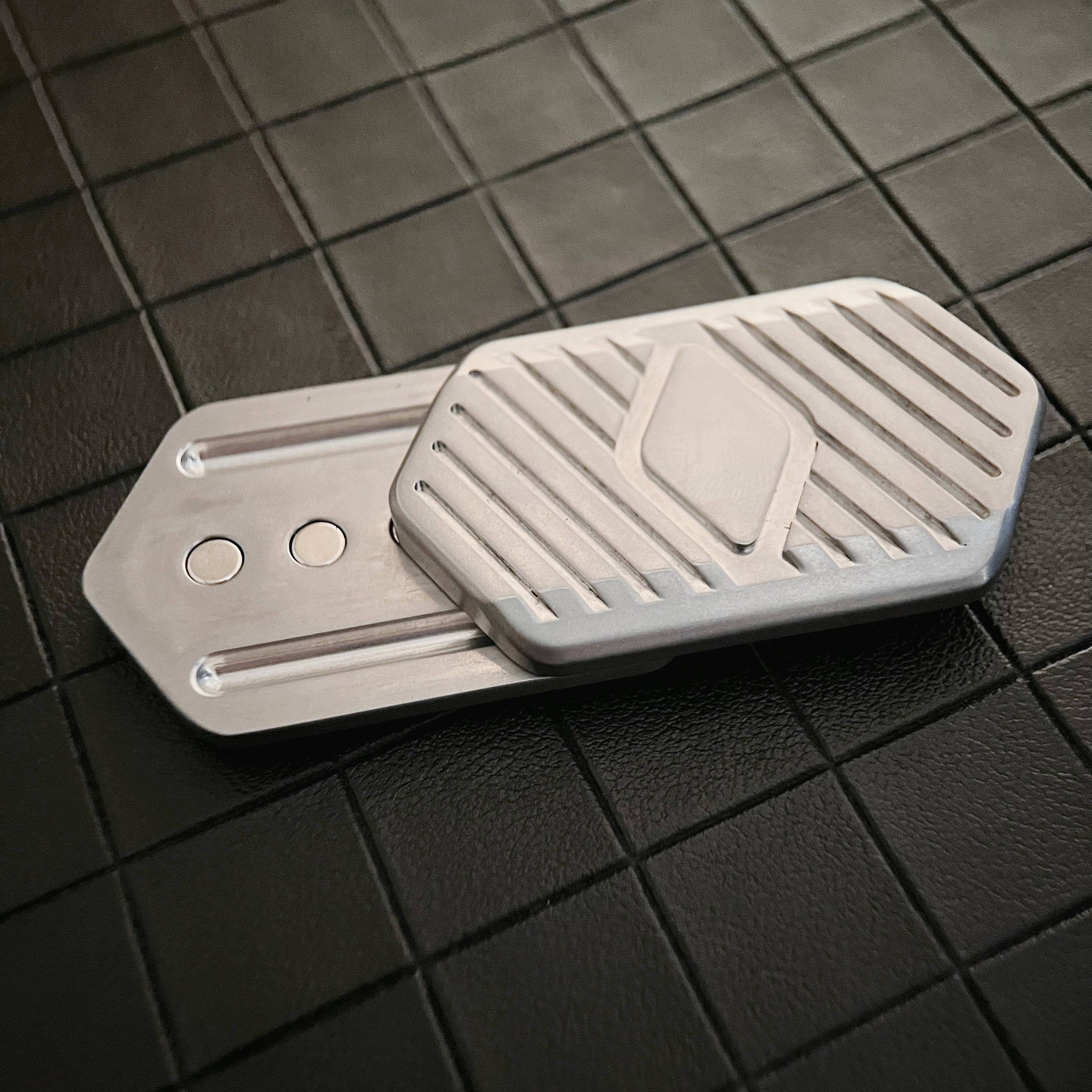 True Thick SUS Metal Fidget Slider Anxiety Relief EDC Gear Pocket ...