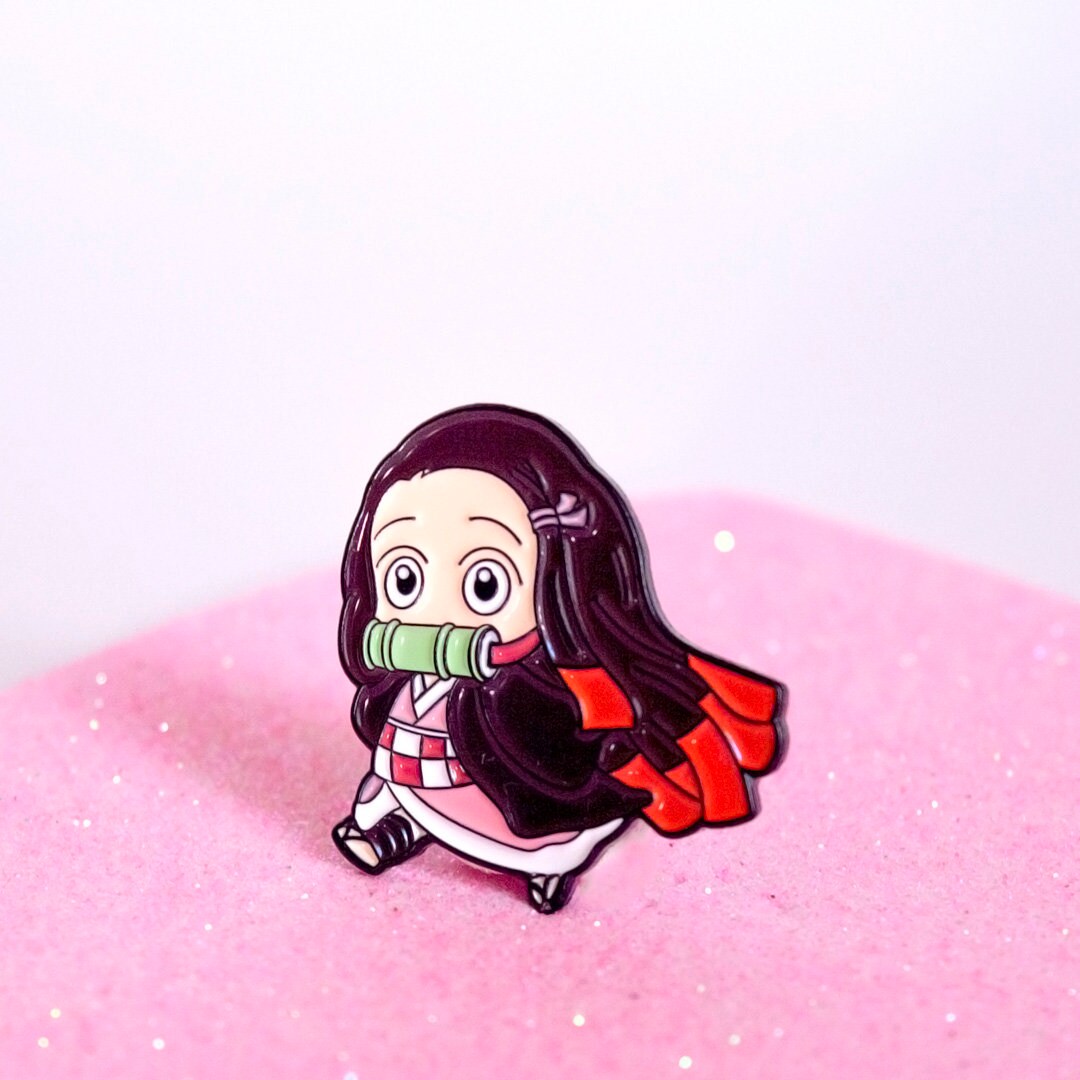 Nezuko Kamado Pin / Animated Pin / Manga / Kawaii - Etsy