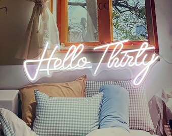 Cheers to 30 Years 30th Birthday Decorations for Her Gifts, Custom LED ...
