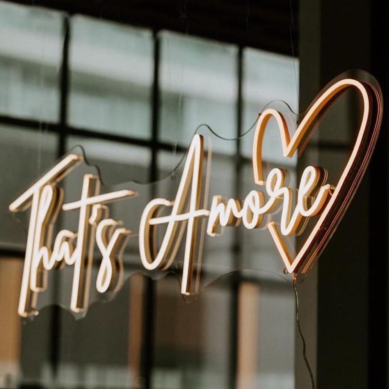 That's Amore Sign - Etsy