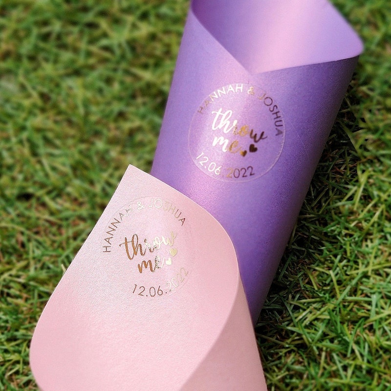 Confetti Cone Stickers - Etsy