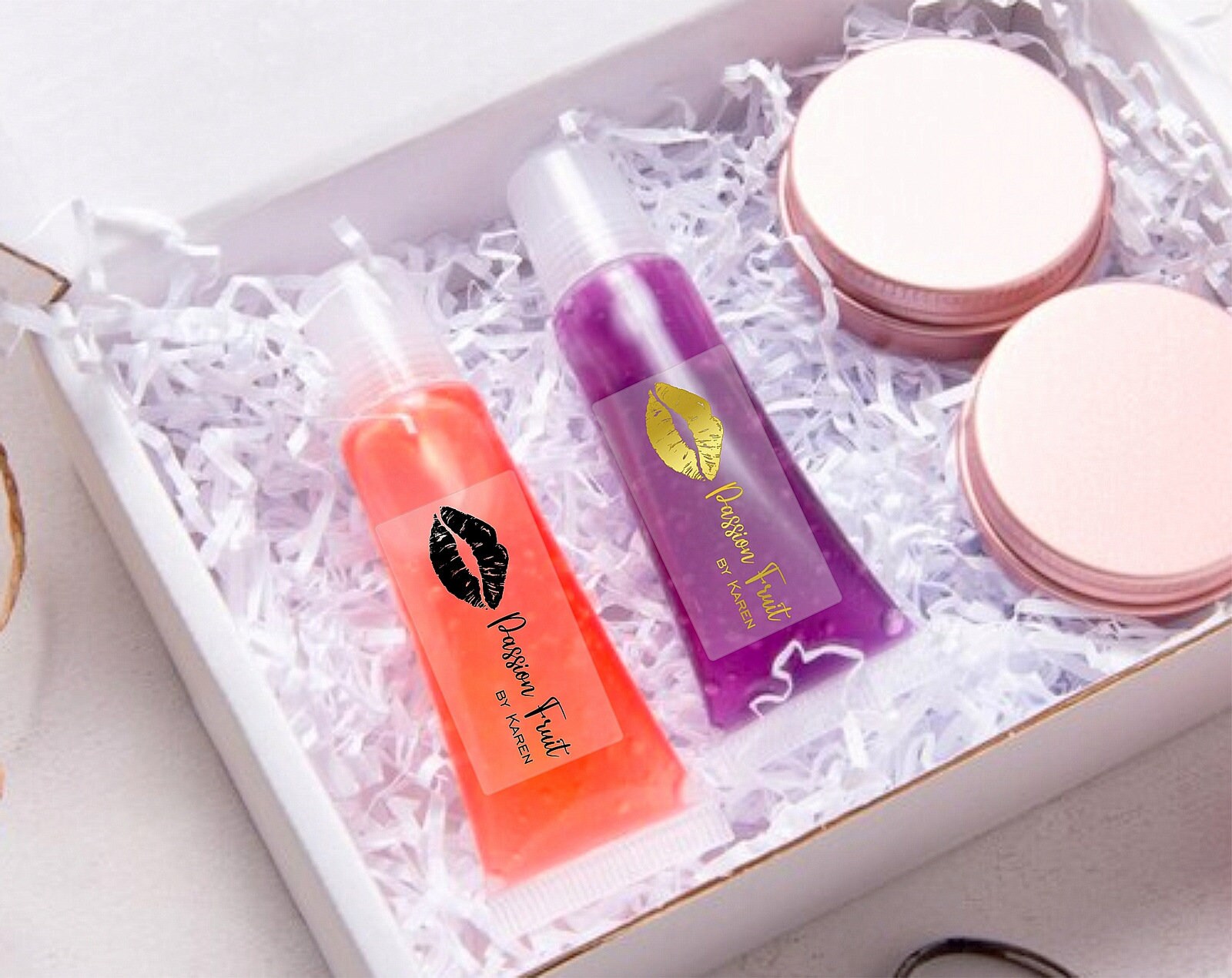 Lip Gloss Sticker Label Lip Gloss Tube Label Sticker Lip - Etsy