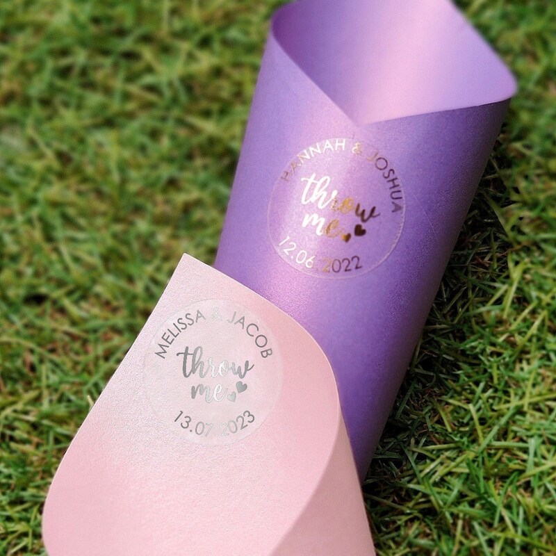 Confetti Cone Stickers - Etsy