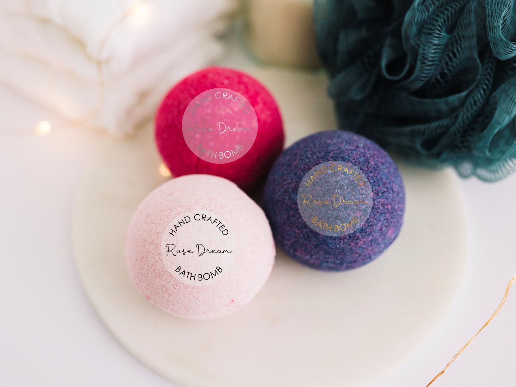 Personalised Bath Bomb Stickers, Custom Bath Bomb Label, Minimalist ...