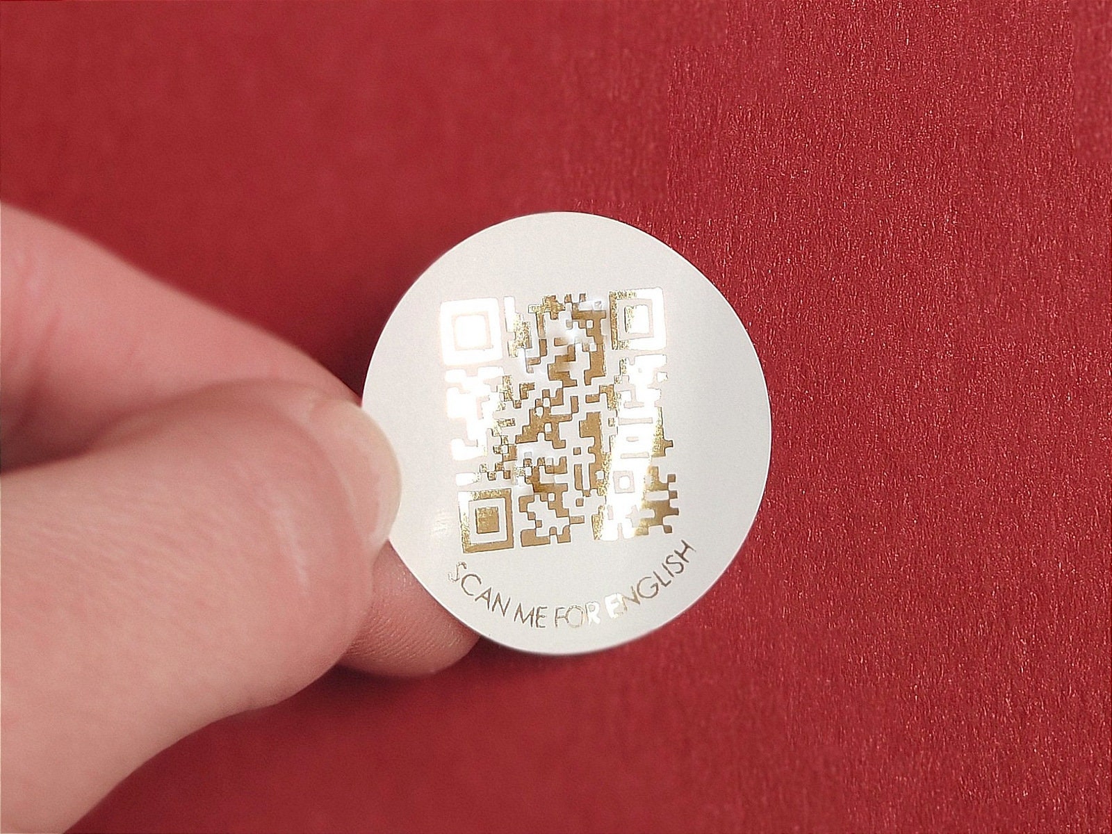 QR Code Stickers for Small Business Custom QR Code Labels QR - Etsy