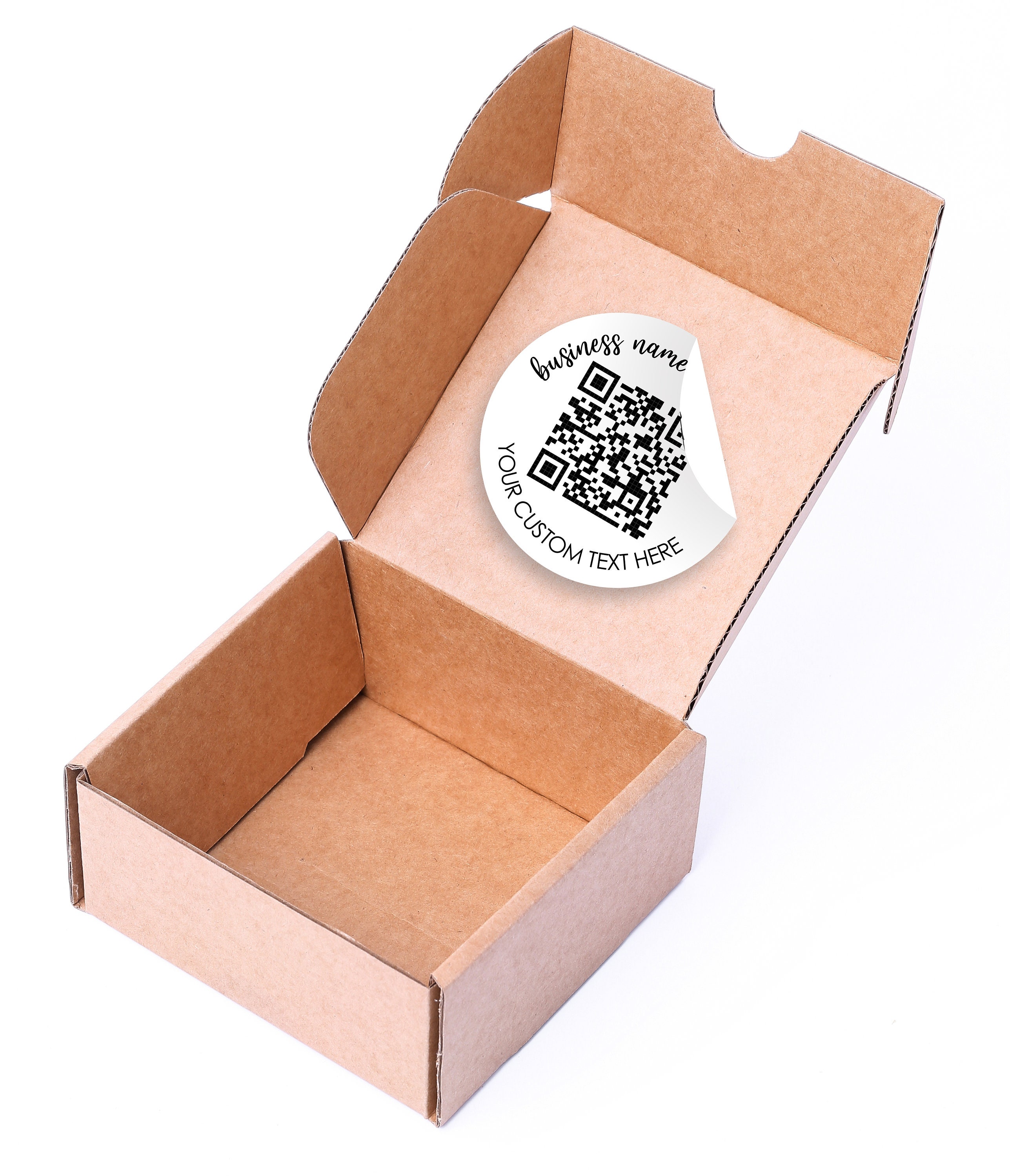 Qr Code Sticker, Custom Qr Code Sticker, Instagram Qr Code Sticker Roll ...