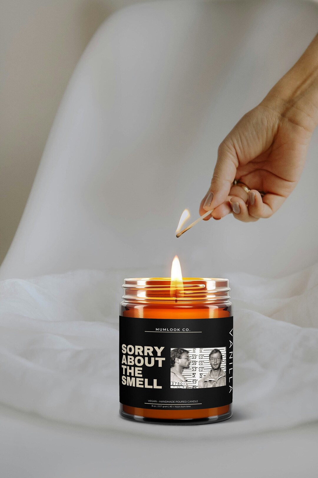 Sorry About Smell Jeffrey Dahmer Serial Killer Candle Scented Soy ...