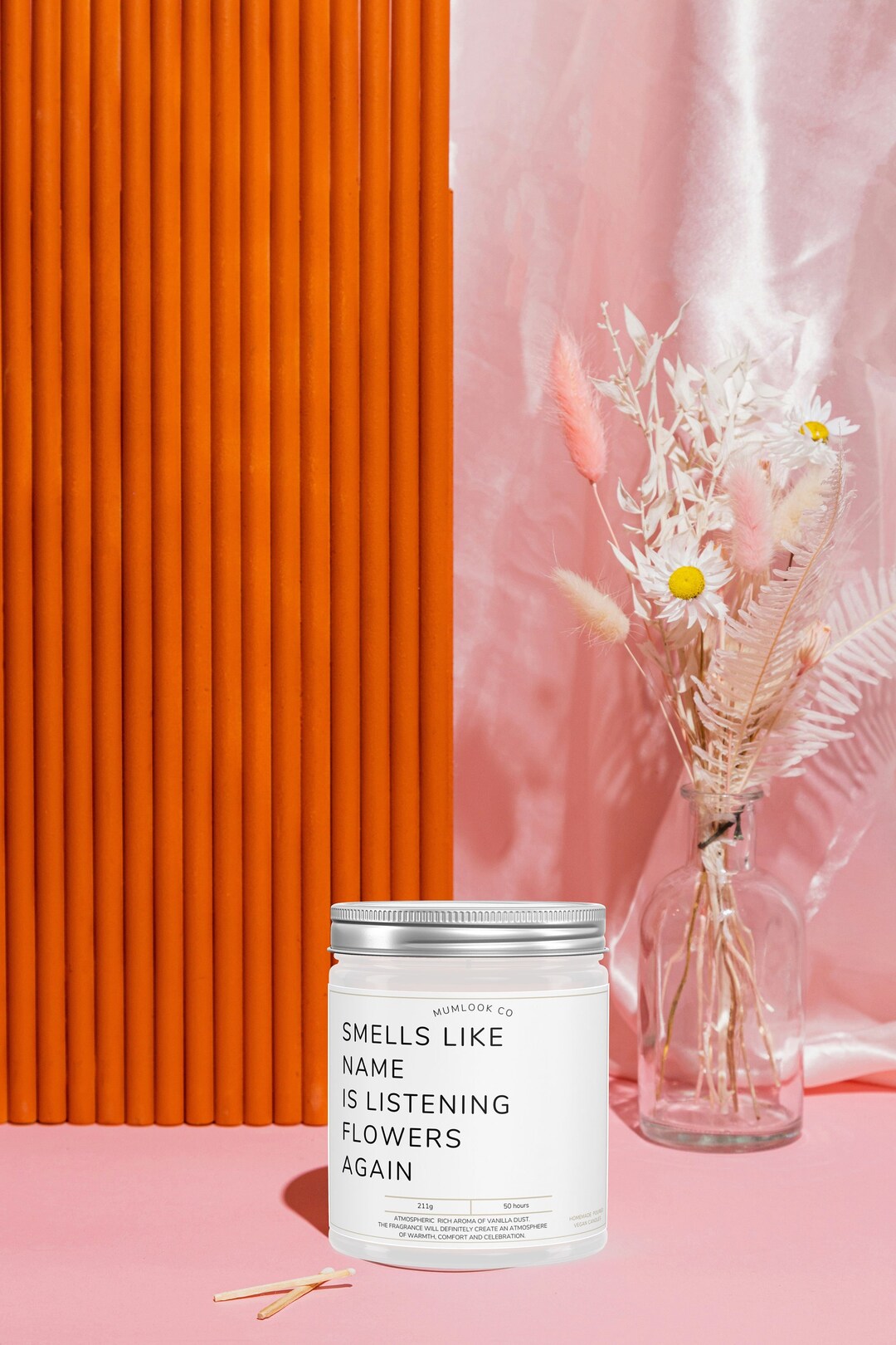 Smells Like She is Listening Flowers Again, Personalized Birthday Gift ...