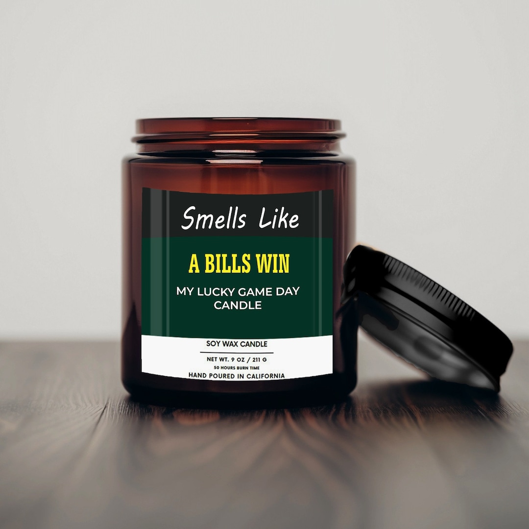 9oz Candle Smells Like A Bills Win Candle Baseball Candle - Etsy