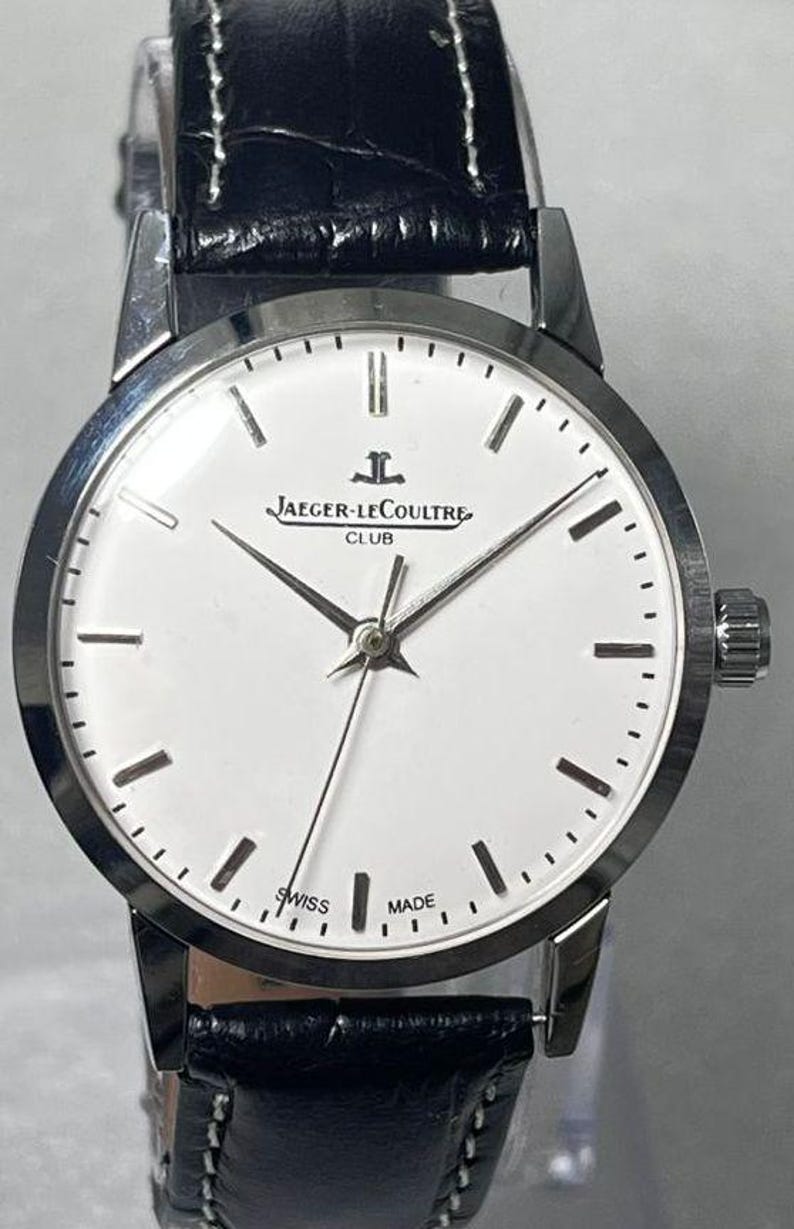 Vintage Jaeger-lecoultre Club Watch: Swiss Made, Restored Collectible ...
