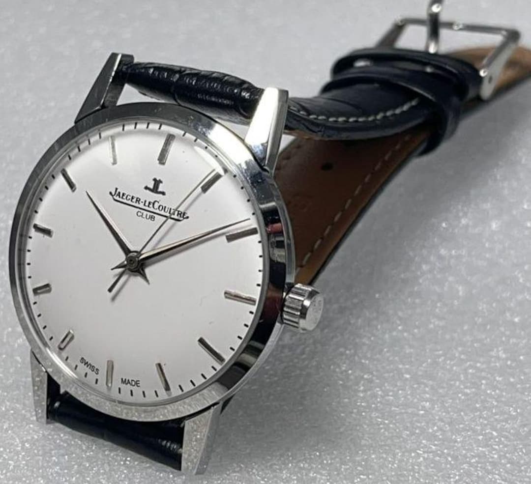 Vintage Jaeger-lecoultre Club Watch: Swiss Made, Restored Collectible ...