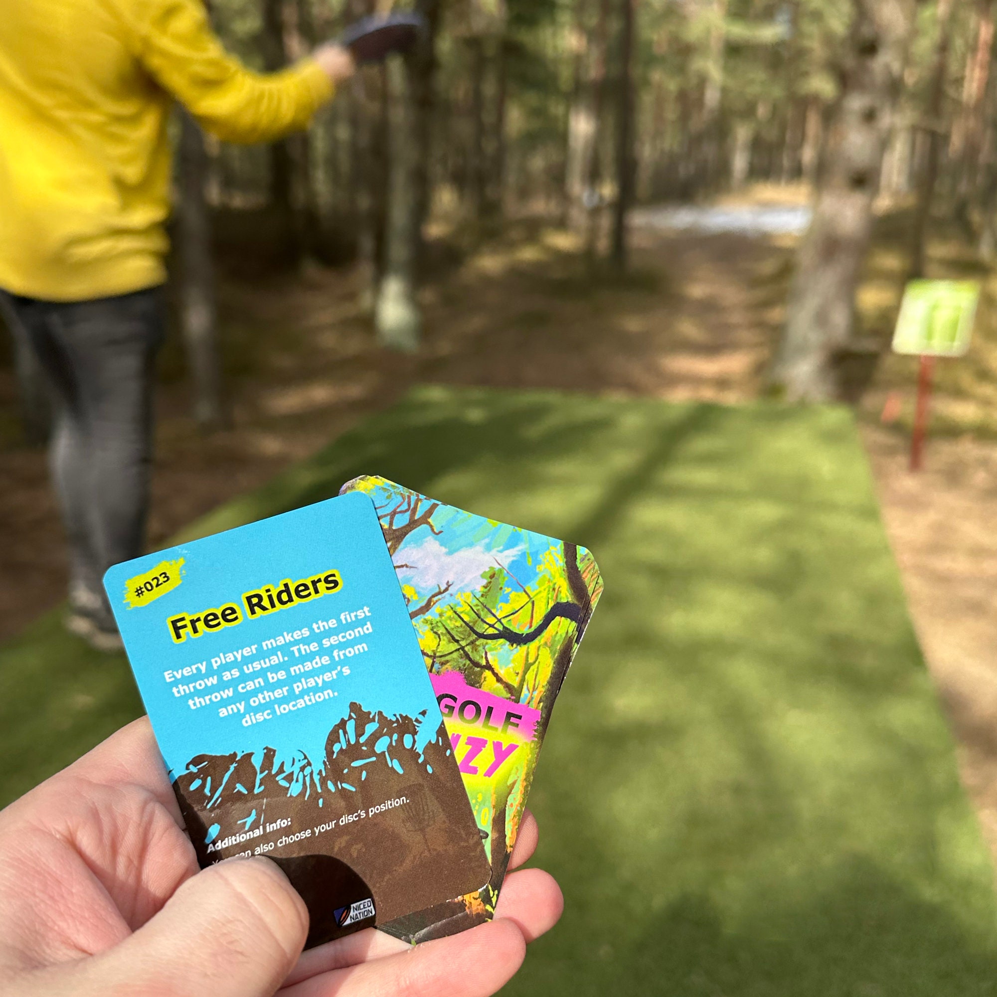 Disc Golf Frenzy Disc Golf Card Game by Niced Nation - Etsy