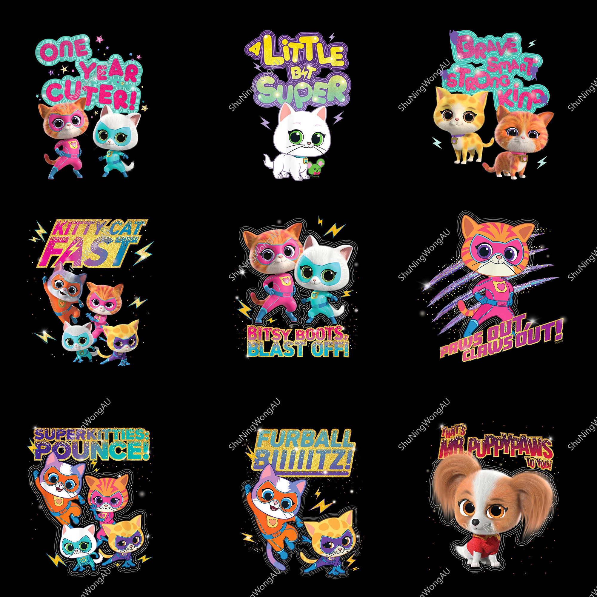 Superkitties Ginny Superkitty Characters Superkitties Party Png ...