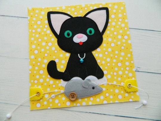 Quiet Book Pattern Pdf Quiet Book Pages Sensory Book - Etsy