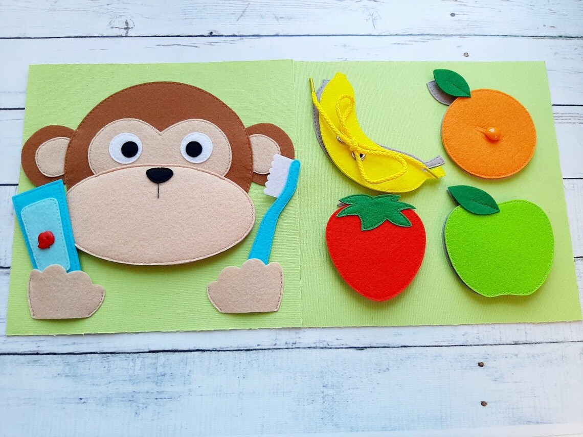 PDF Sewing Pattern & Tutorial Quiet Book Pattern Busy Book - Etsy