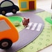Felt Road Quiet Book Pattern Pdf ,soft Sensory Book Template, Felt Book ...