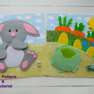 Quiet Book PDF Pattern, Busy Book Pattern, Quiet Book Pages, Toddler ...