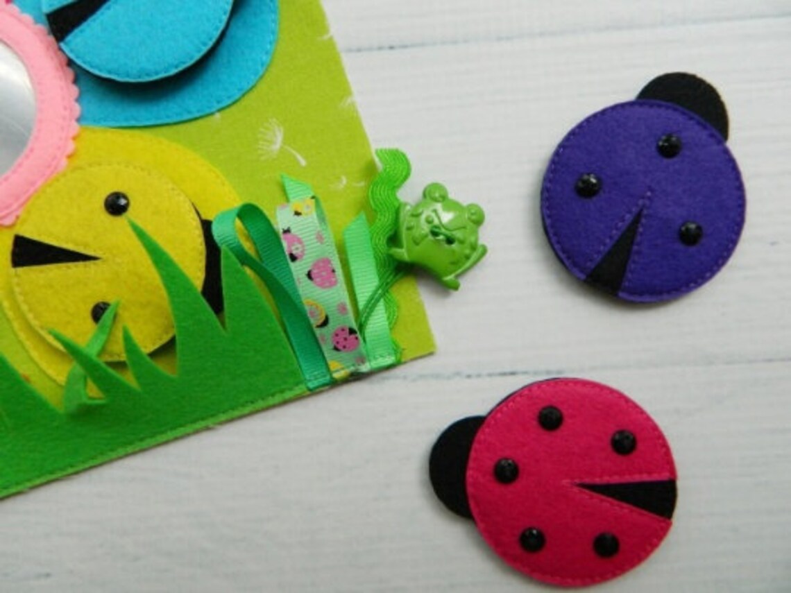 Quiet Book Pattern Pdf, Quiet Book Pages, Sensory Book Template - Etsy