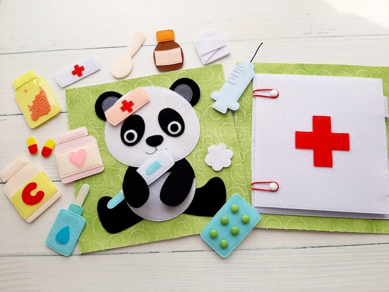 Quiet Book Pattern Busy Book Pattern Sensory Toys PDF - Etsy