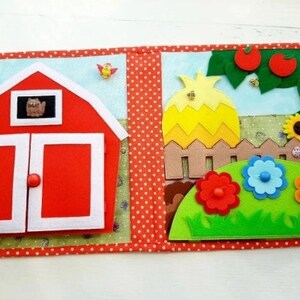 FARM Quiet Book PDF Pattern, Busy Book Pattern, Diy Quiet Book Pages ...
