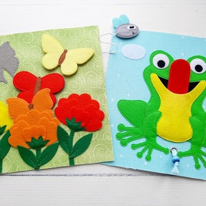 PDF Sewing Pattern & Tutorial, Quiet Book Pattern, Busy Book Pattern ...