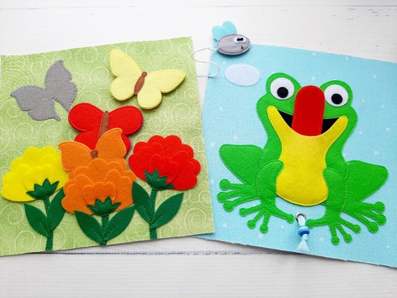 PDF Sewing Pattern & Tutorial Quiet Book Pattern Busy Book - Etsy