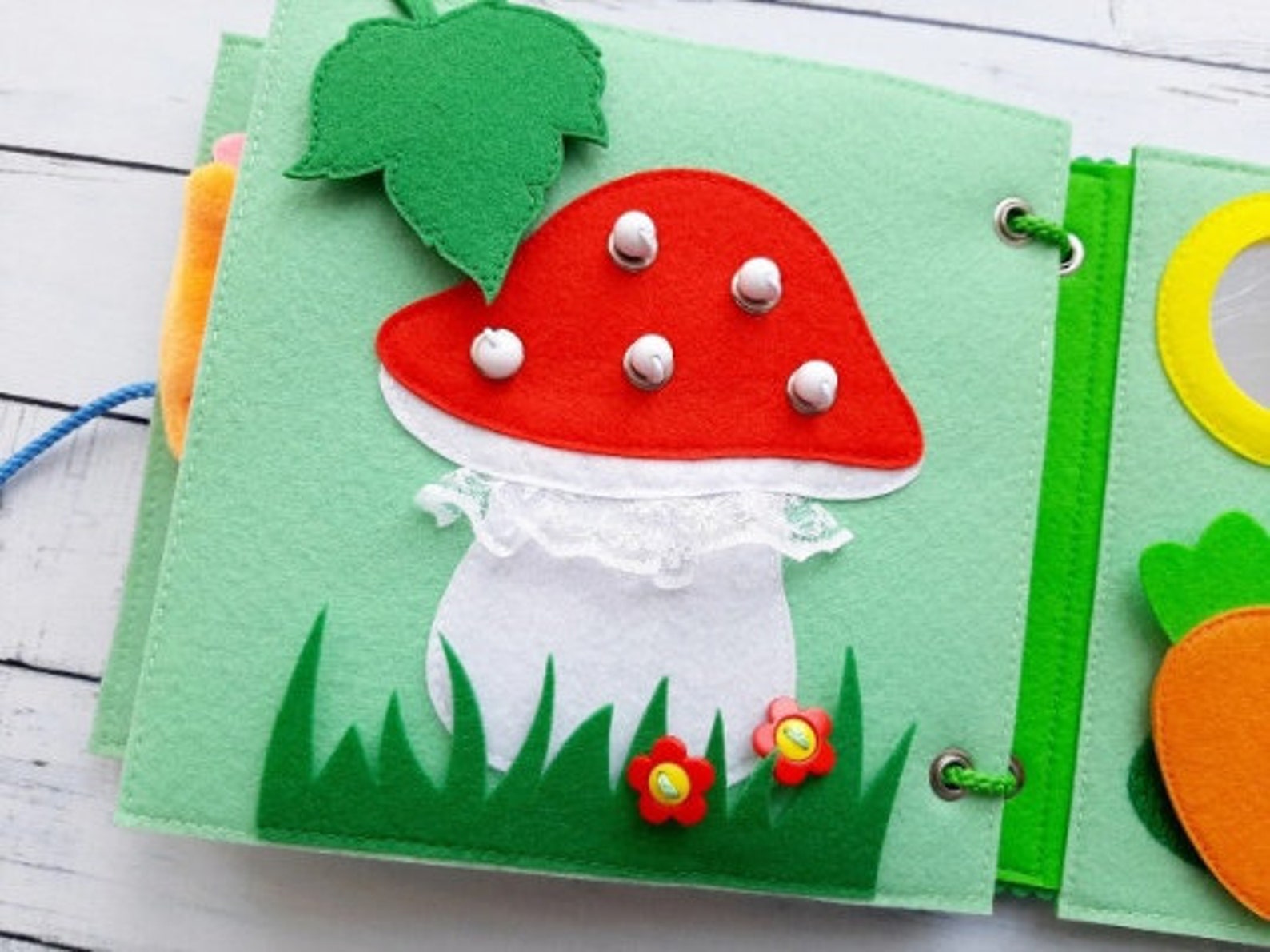 Forest Animals Quiet Book Pattern PDF Felt Book Template - Etsy Canada