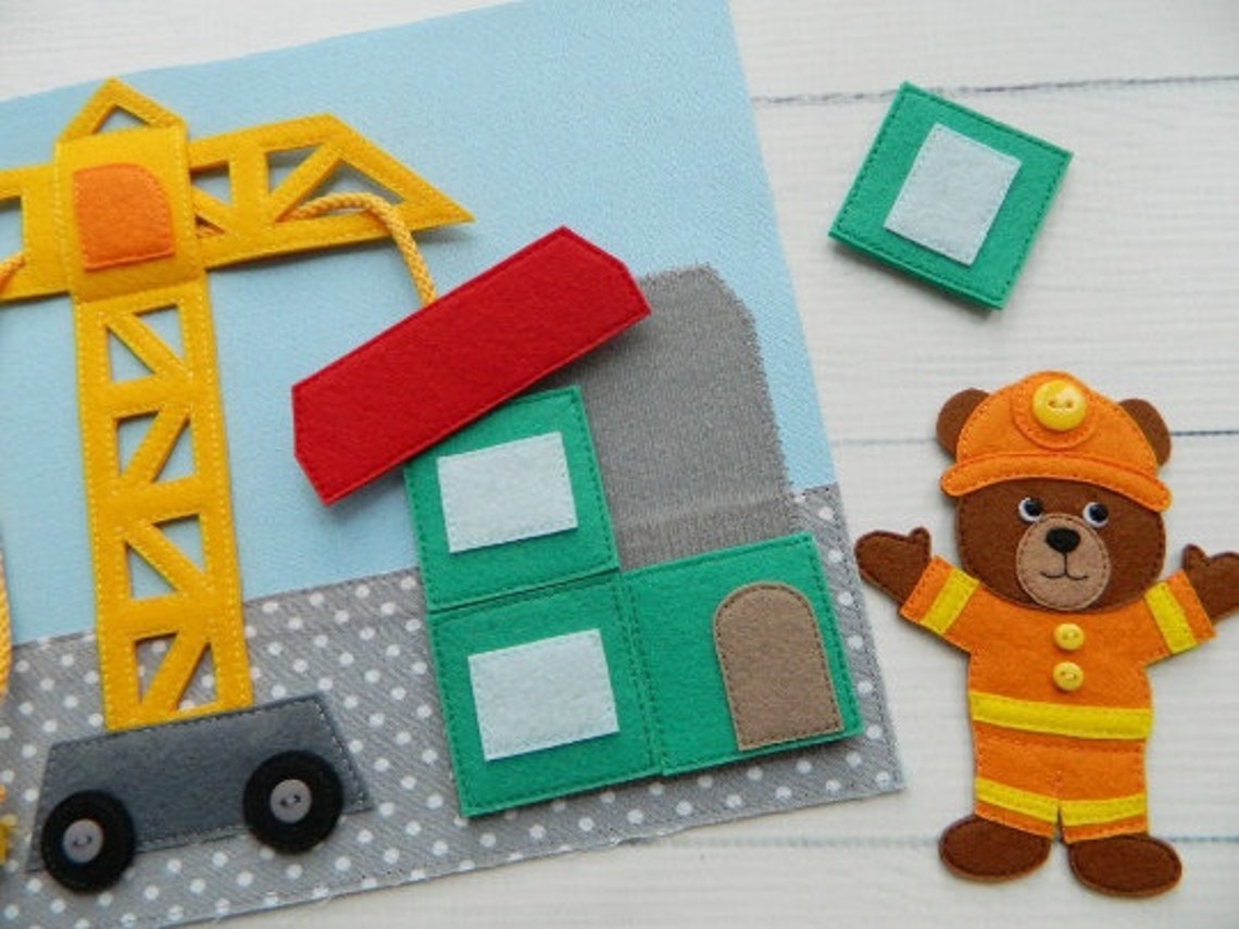 Quiet Book Pattern Pdf Quiet Book Pages Sensory Book - Etsy