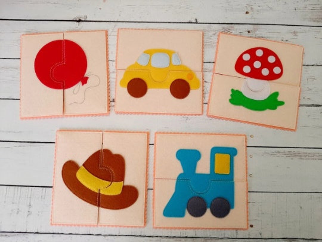 Felt Puzzle Pattern, Puzzle for Kids , PDF Sewing Pattern & Tutorial - Etsy